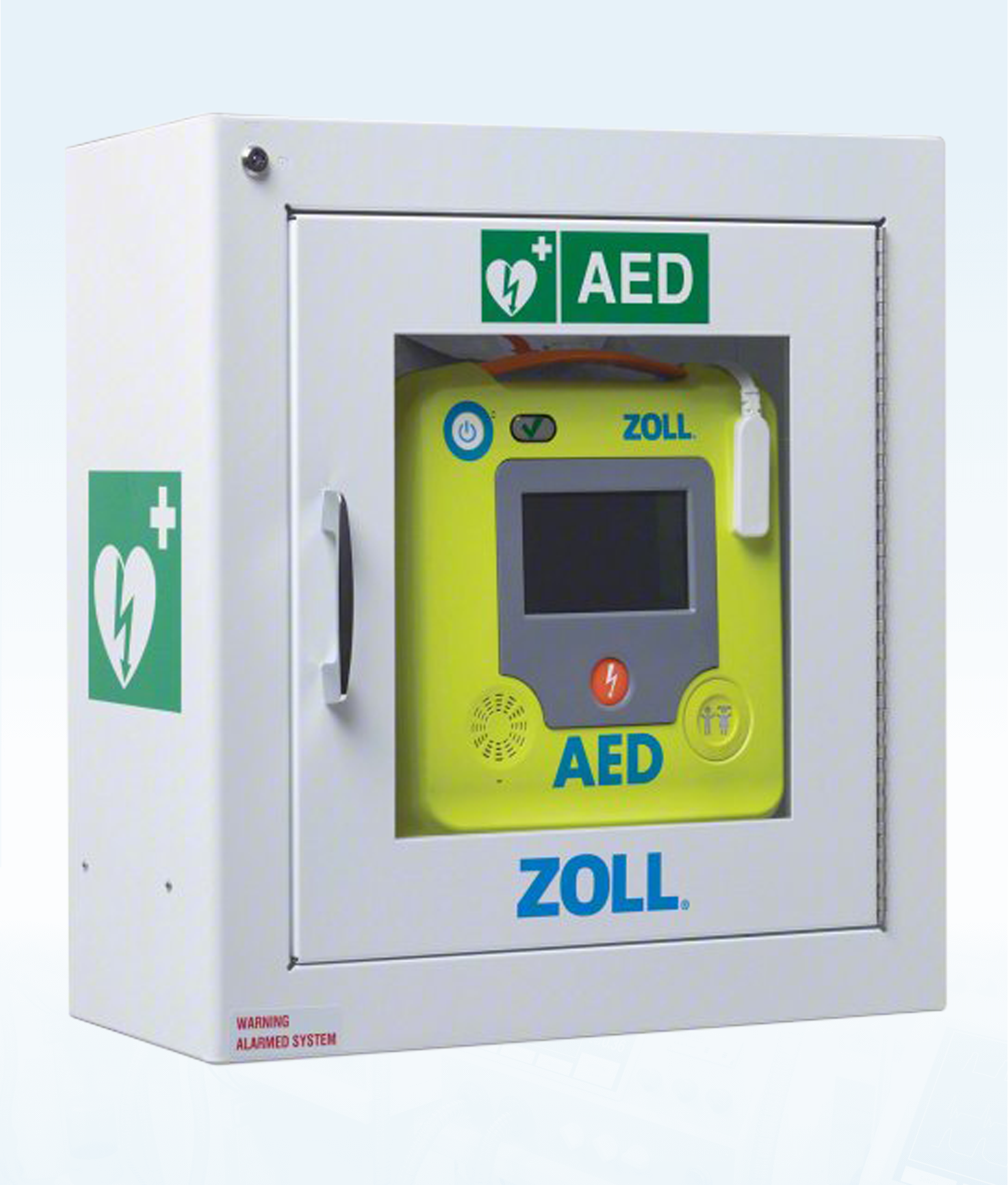 WALL CABINET, STANDARD SURFACE, ZOLL AED 3 – ZRG Medical