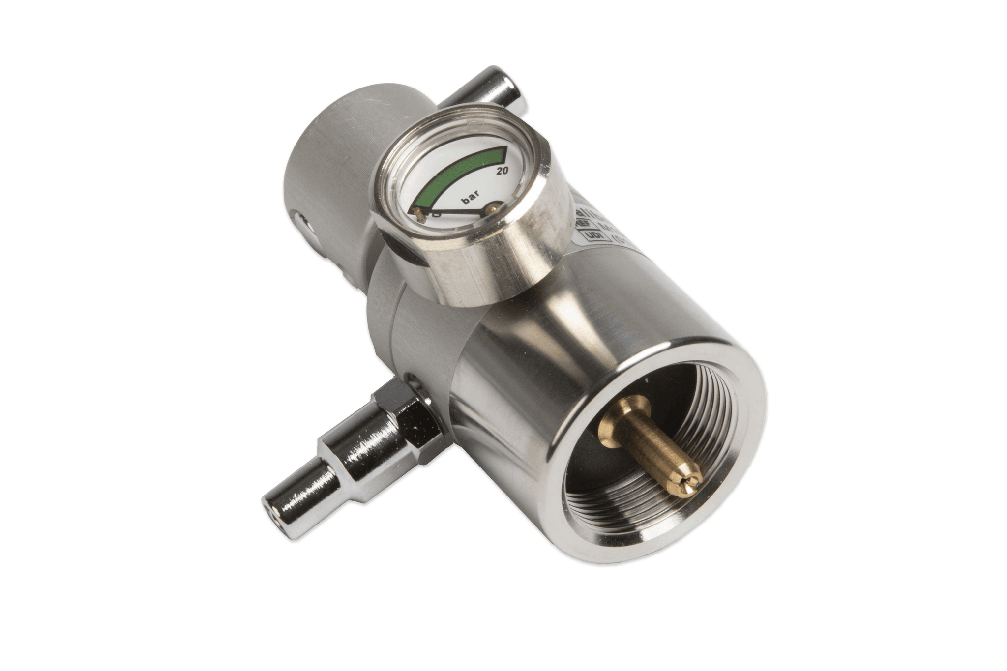 M1006864 Calibration Dual Gauge Gas Regulator Valve – ZRG Medical